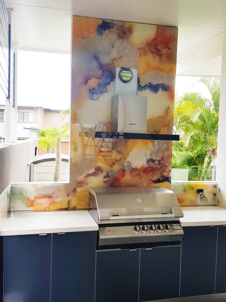Custom Kitchen Splashbacks | Voodoo Glass Gold Coast