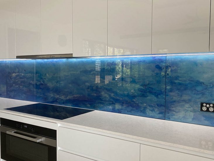 Custom Kitchen Splashbacks | Voodoo Glass Gold Coast