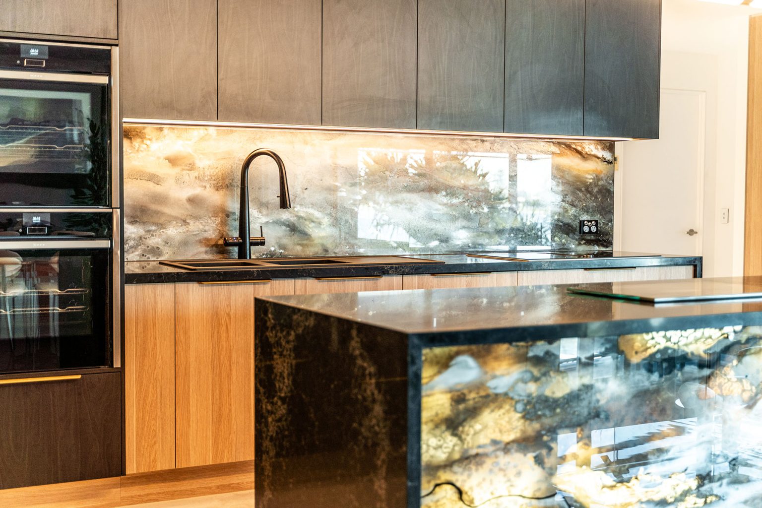 Custom Kitchen Splashbacks | Voodoo Glass Gold Coast