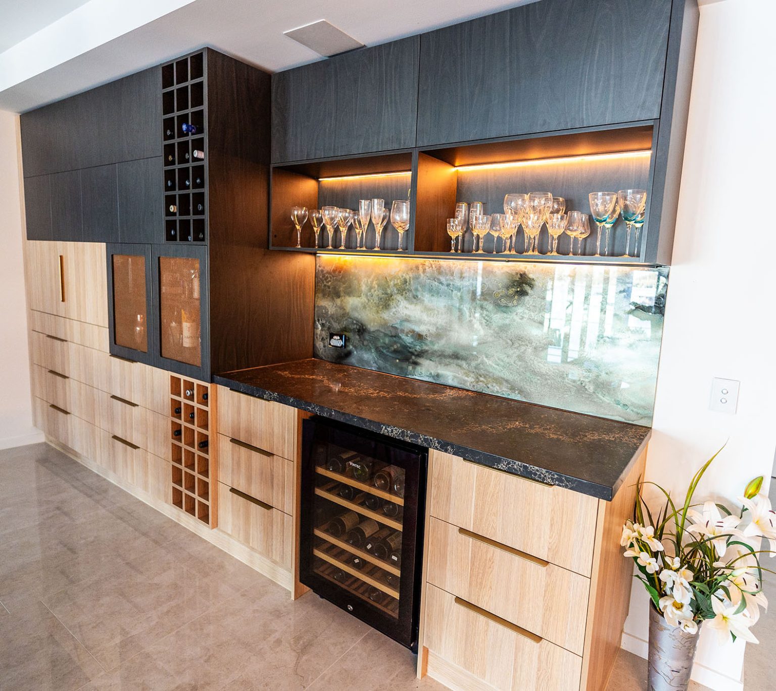 Custom Kitchen Splashbacks | Voodoo Glass Gold Coast