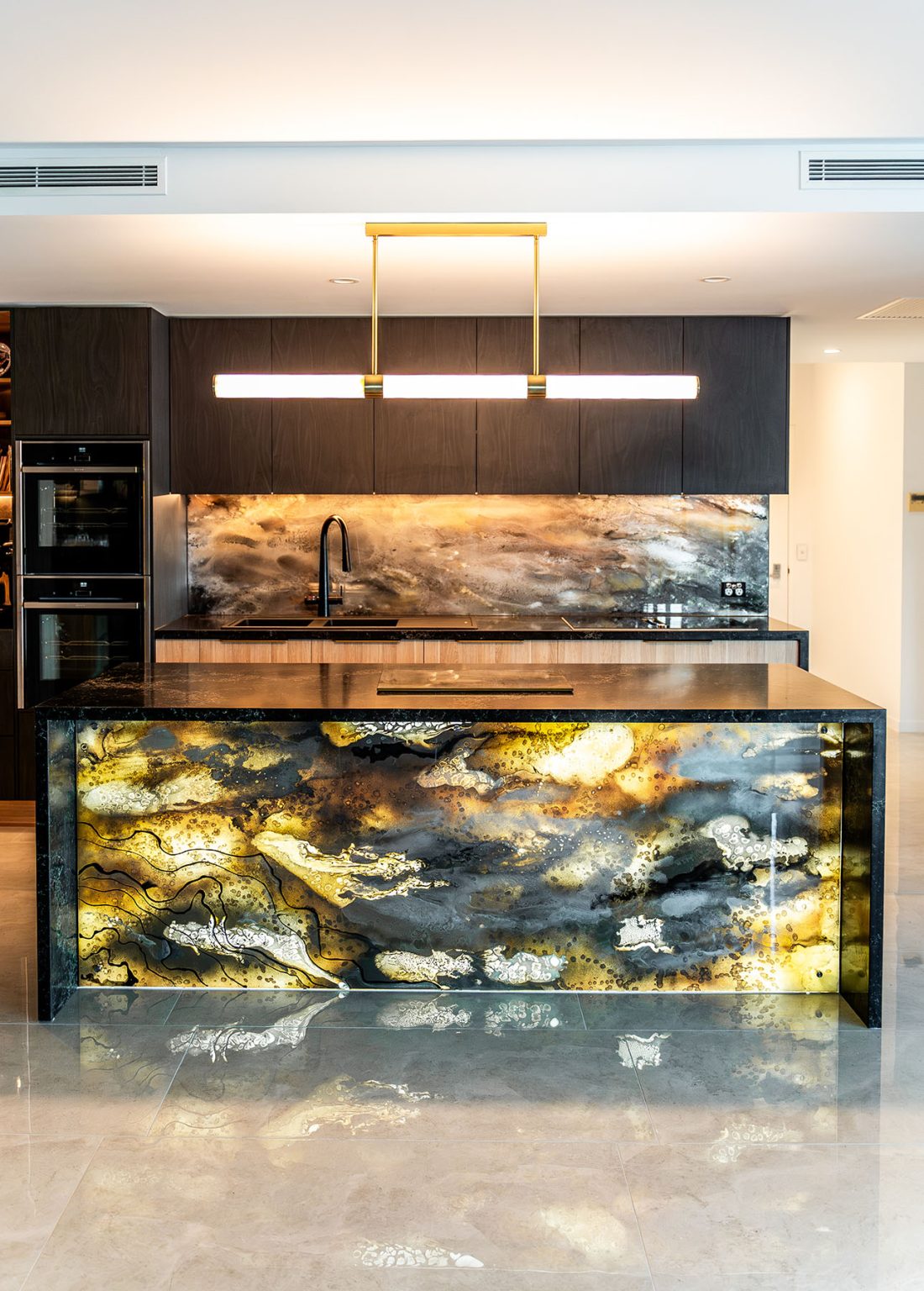 Custom Kitchen Splashbacks | Voodoo Glass Gold Coast