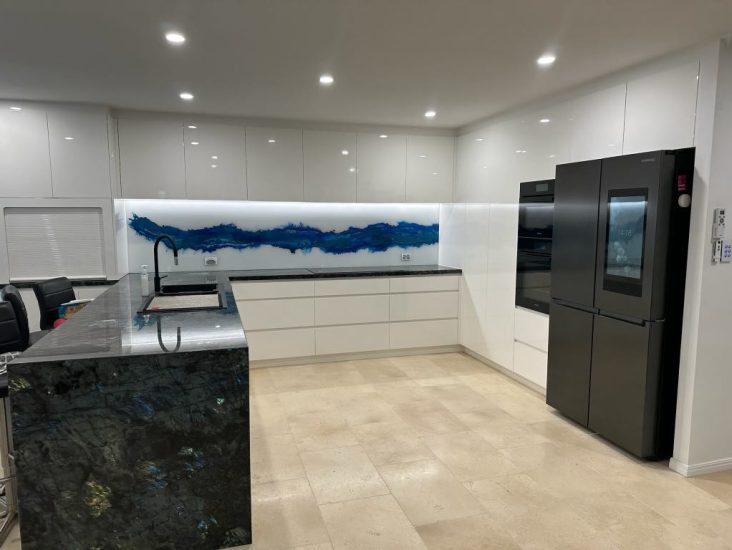 Custom Kitchen Splashbacks | Voodoo Glass Gold Coast