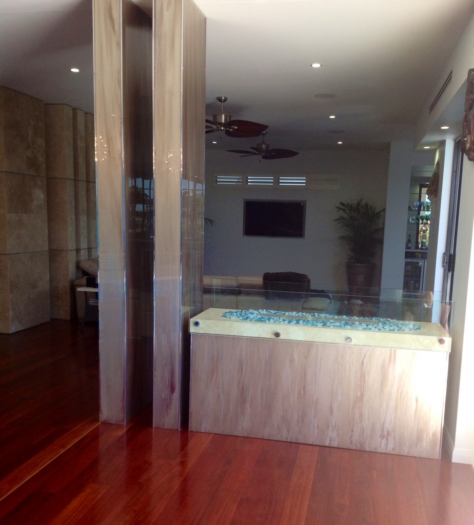 Glass Cladding Wall - Brisbane and Gold Coast - Voodoo Glass