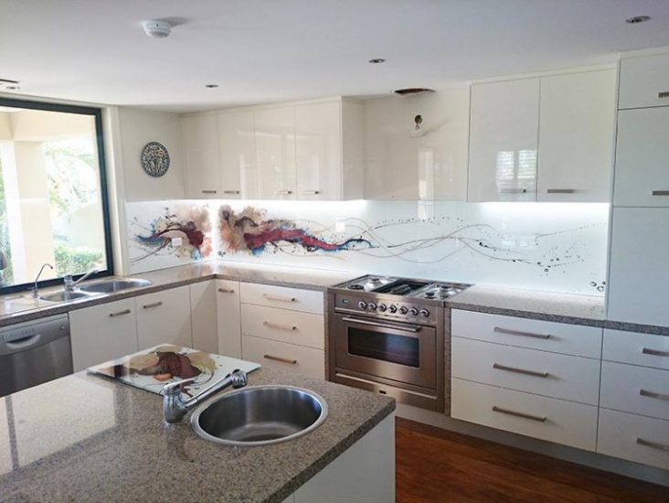 Custom Kitchen Splashbacks | Voodoo Glass Gold Coast