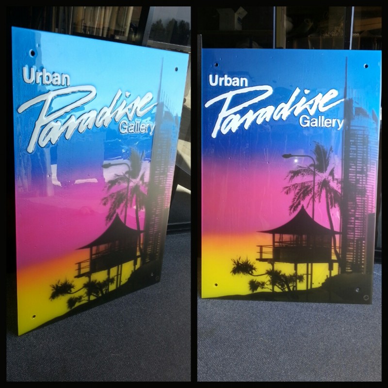 Business Glass Signage and Glass Logos | Gold Coast